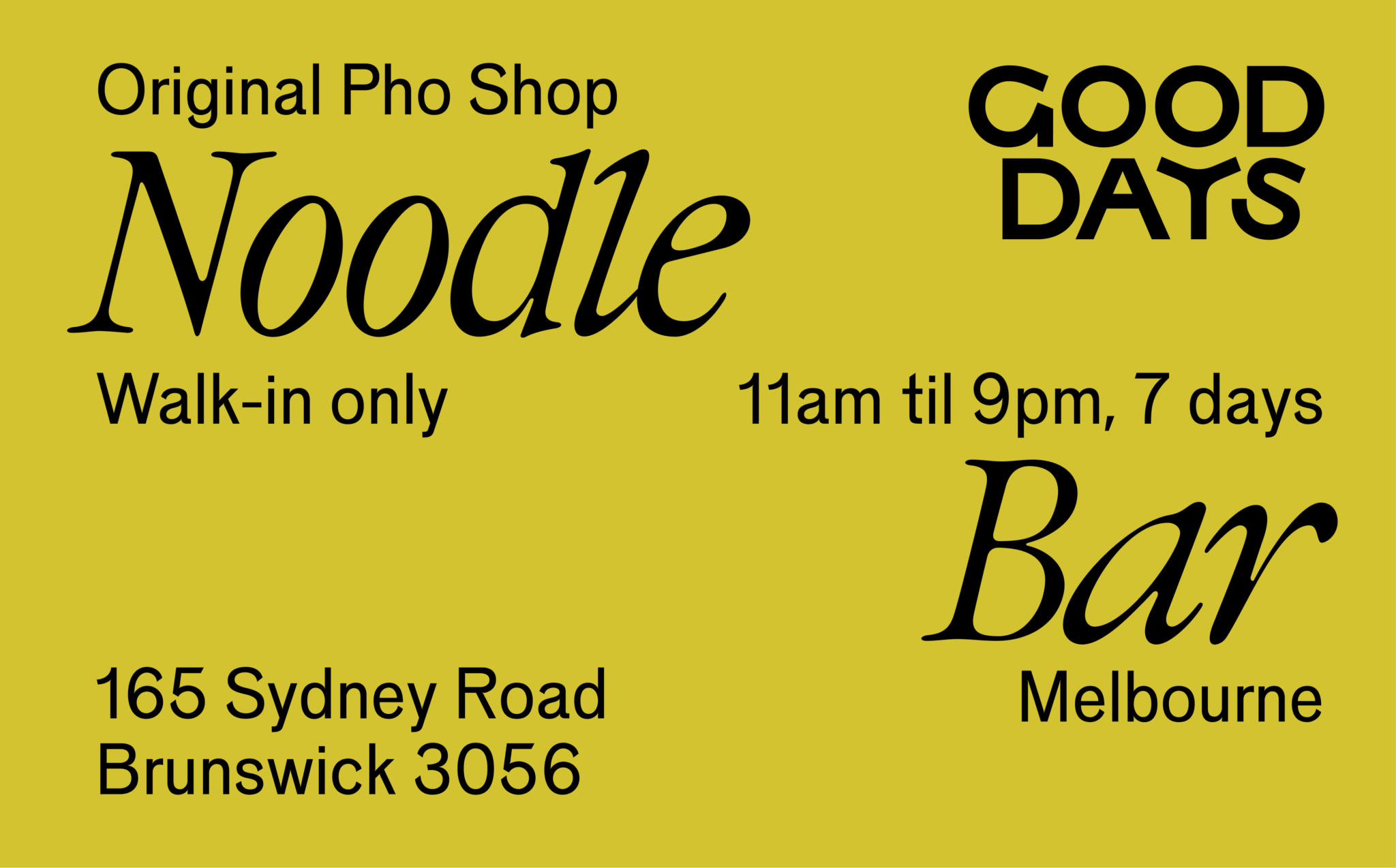 Good Days | Vietnamese Food